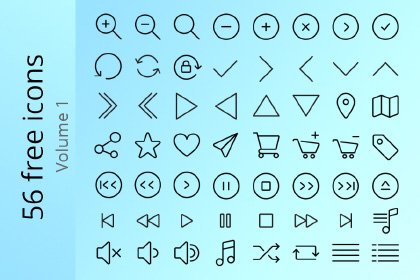 Free Office Linear Icon Pack - Free Design Resources