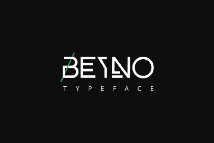 Ultravog Free Stencil Serif - Free Design Resources