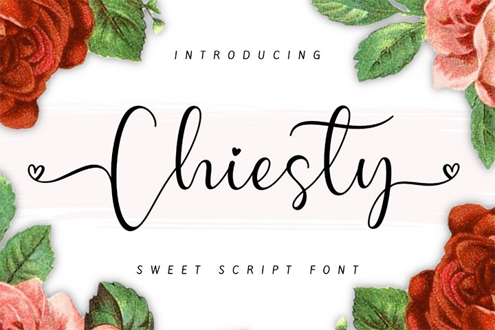 Free Chiesty Sweet Script Font – Free Design Resources