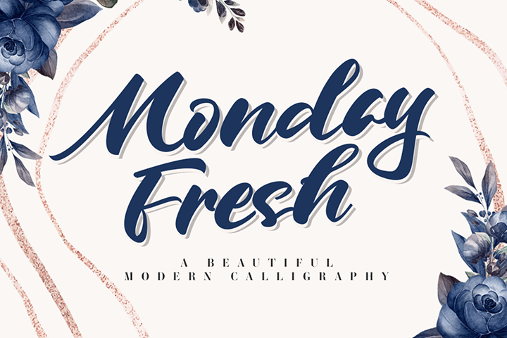 Monday Fresh Free Font – Free Design Resources